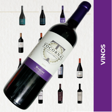 Tocornal Merlot Vino Tinto 750ml - Mi Tienda Amiga